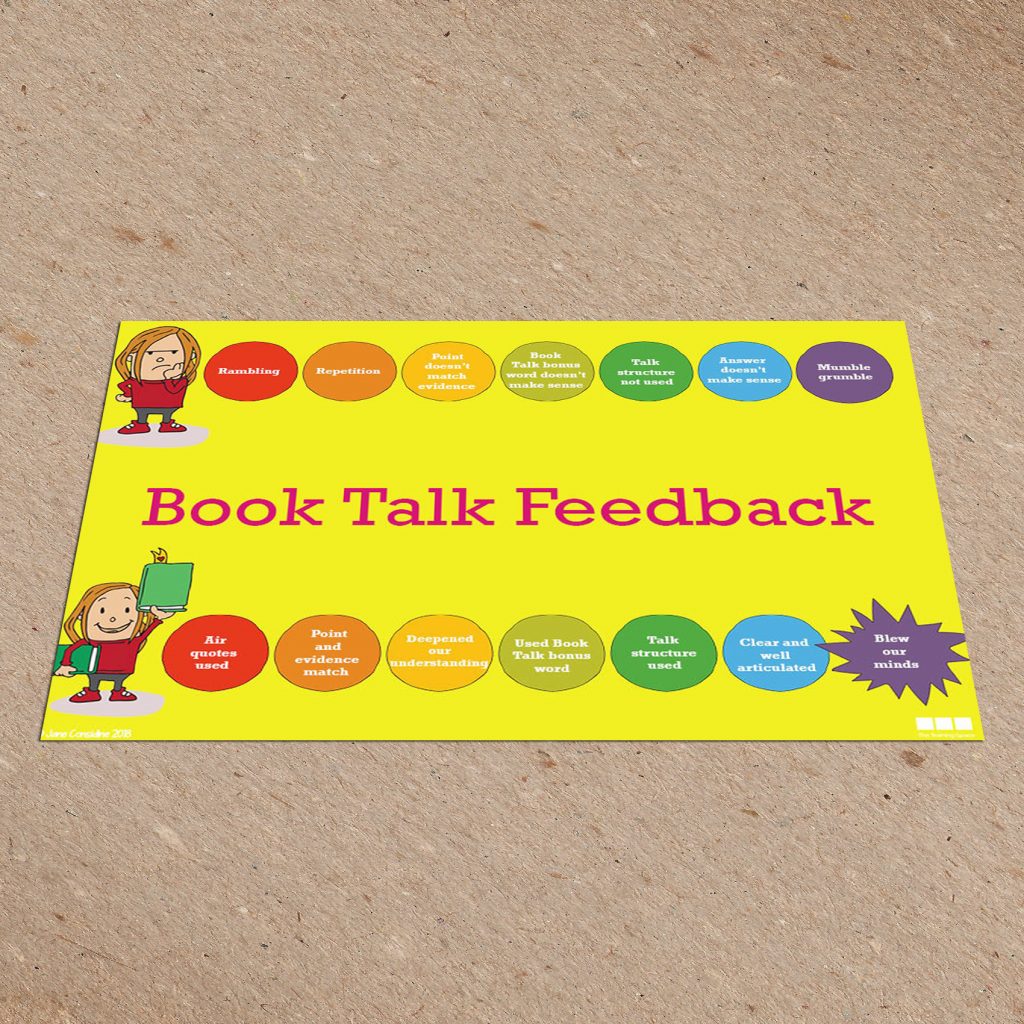Book Talk Feedback Card The Training Space