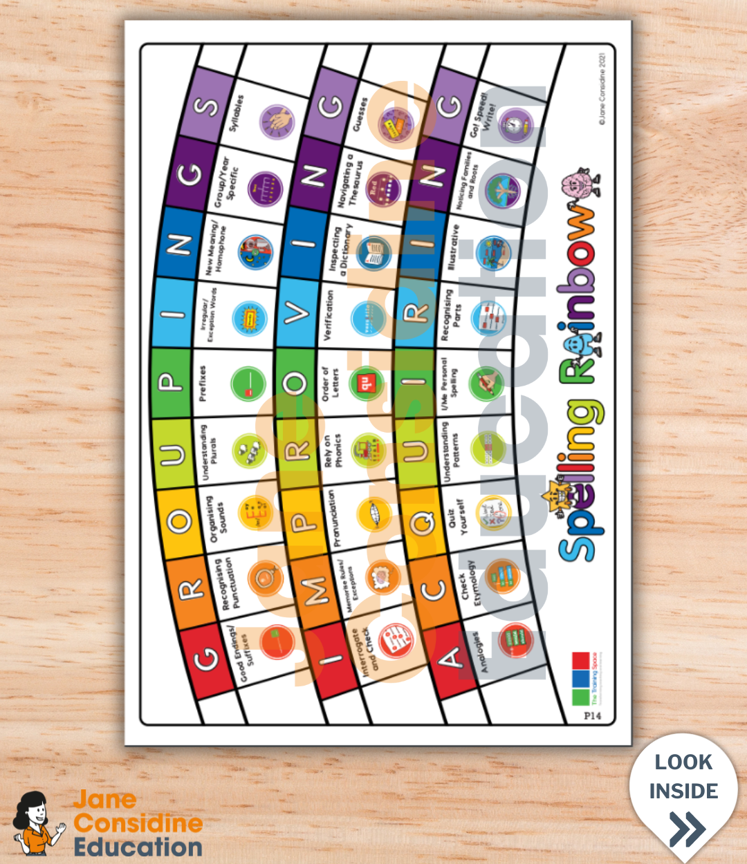 The Spelling Book by Jane Considine