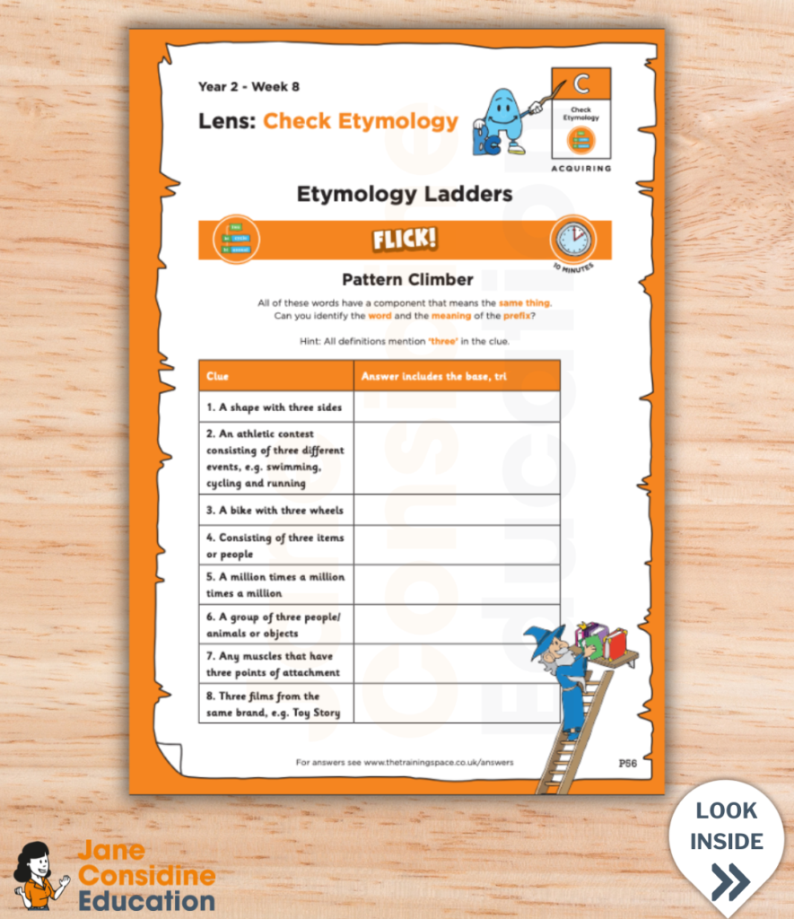 The Spelling Book by Jane Considine