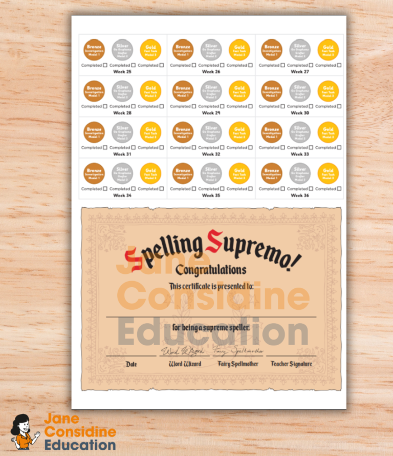 The Spelling Book by Jane Considine